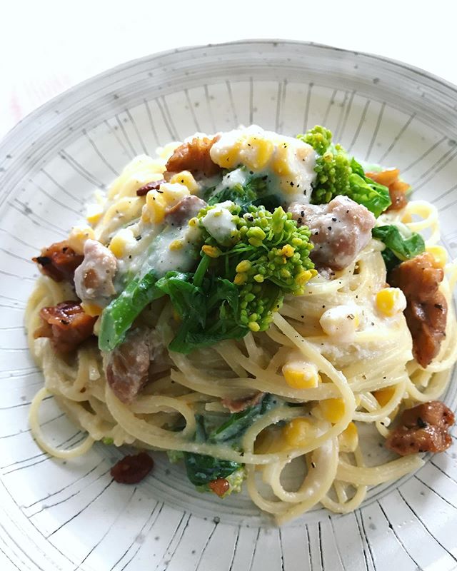 Creamy Broccoli rabe pasta - Vegan Home Cookings