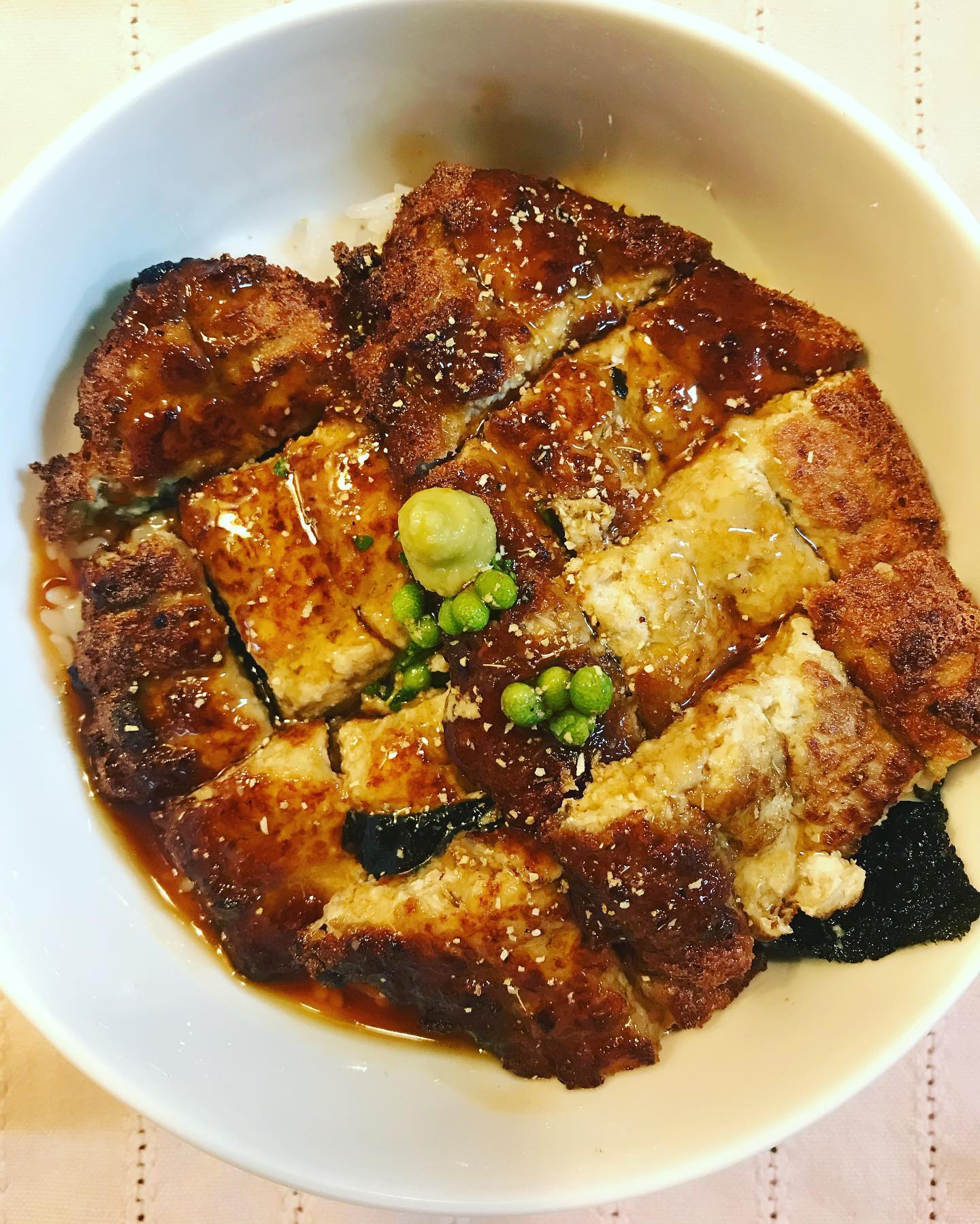 #Vegan Unagi (grilled eel) bowl for Father’s Day ﻿ - Vegan Home Cookings