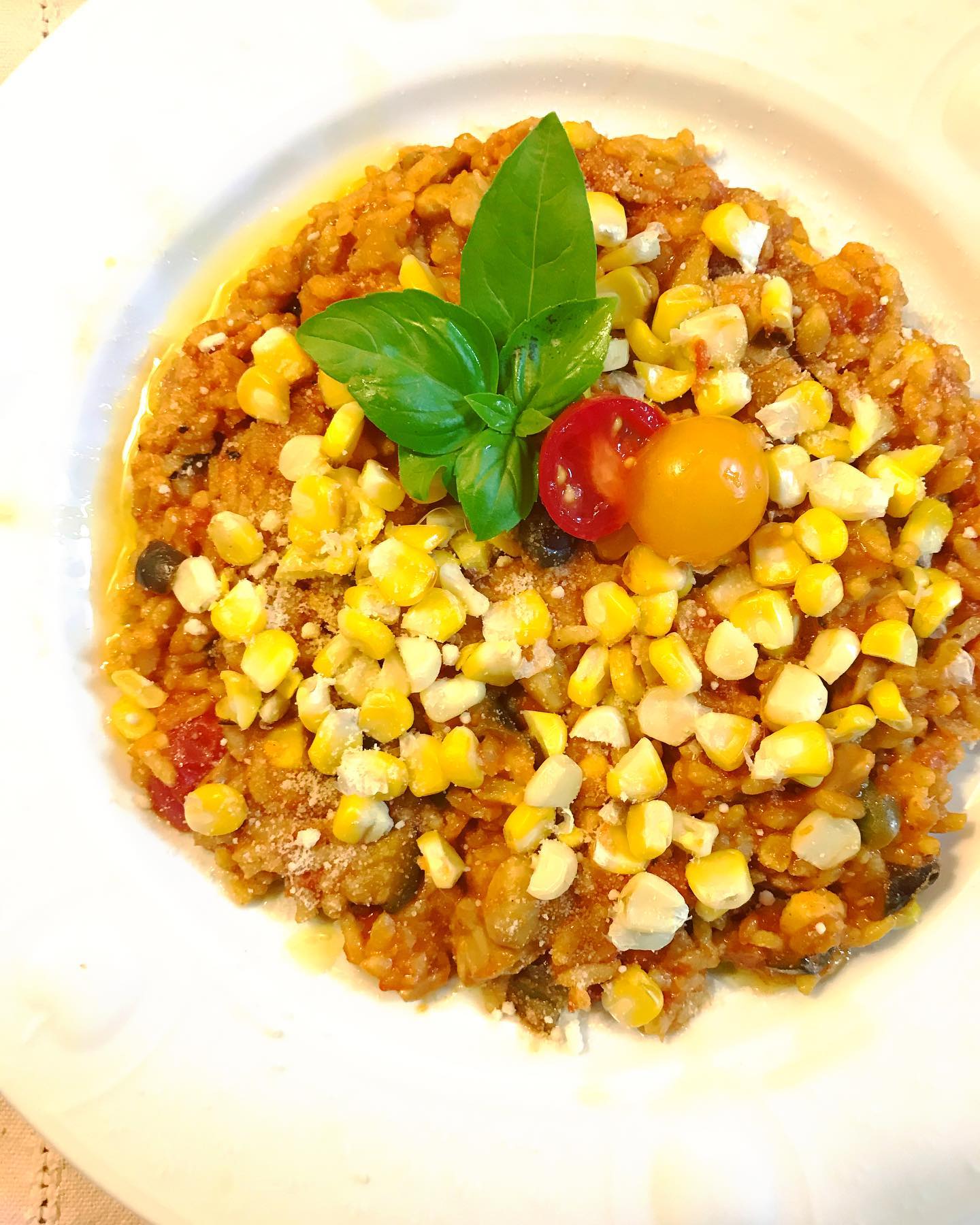 Tomato curry risotto - Vegan Home Cookings