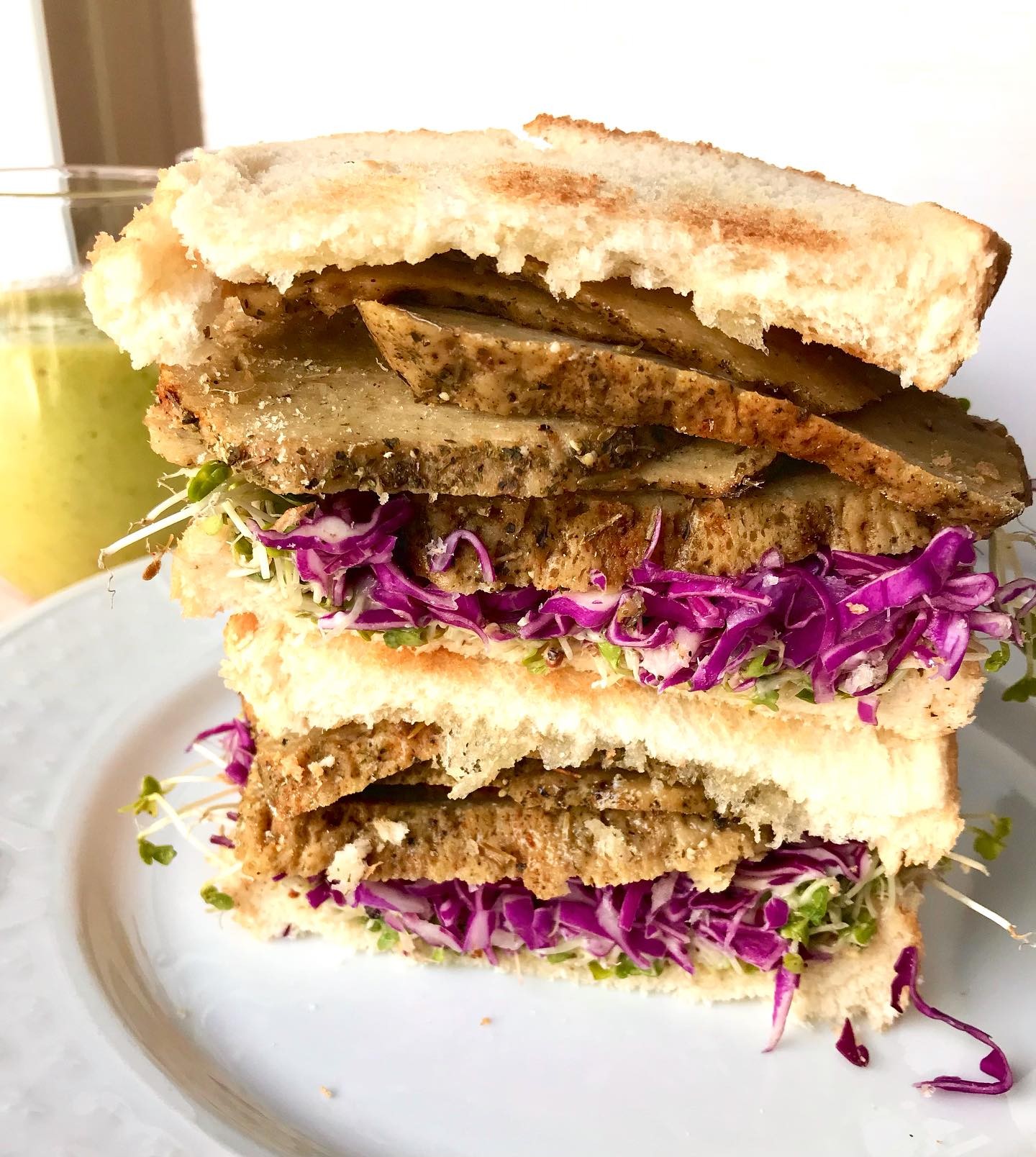 Stacked Sandwich 索索 - Vegan Home Cookings